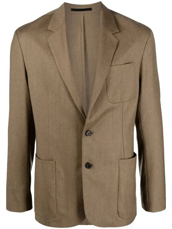 Paul Smith Single-breasted Wool-cashmere Blazer