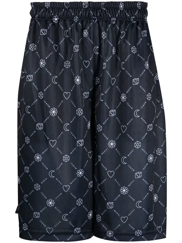 Marni Printed Shorts