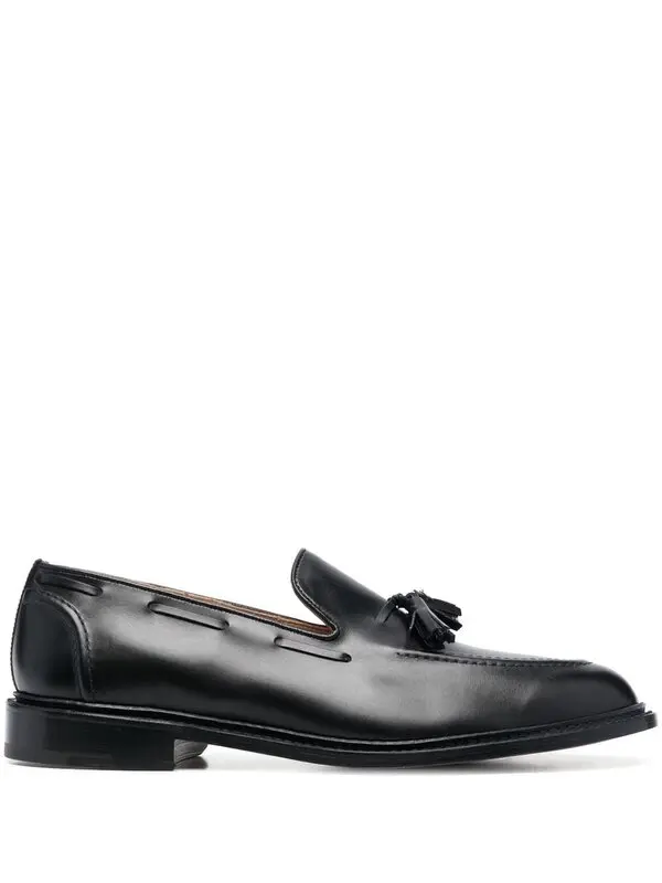 TRICKER'S Tassel-detail Slip-on Loafers - Black