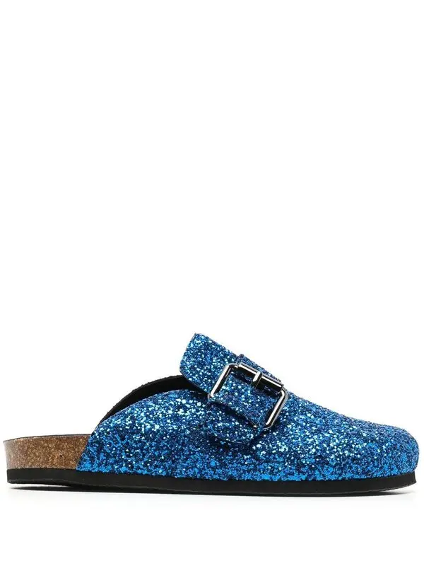 Philosophy Di Lorenzo Serafini Glitter Detail Sandals - Blue