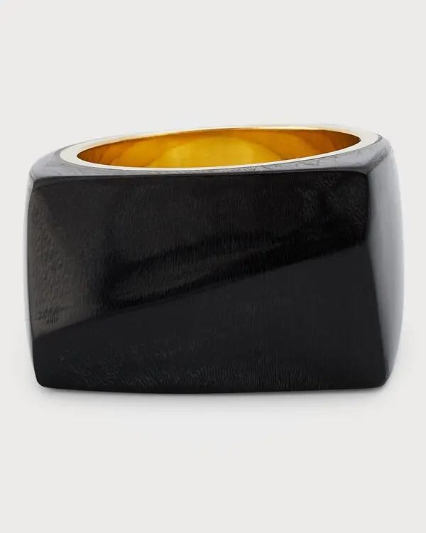 SOKO Sura Horn Ring - Black