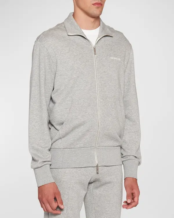 Moncler Sweat Track Jacket - Light Grey