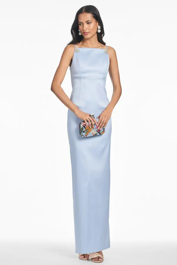Sachin & Babi Pryce Gown - Blue