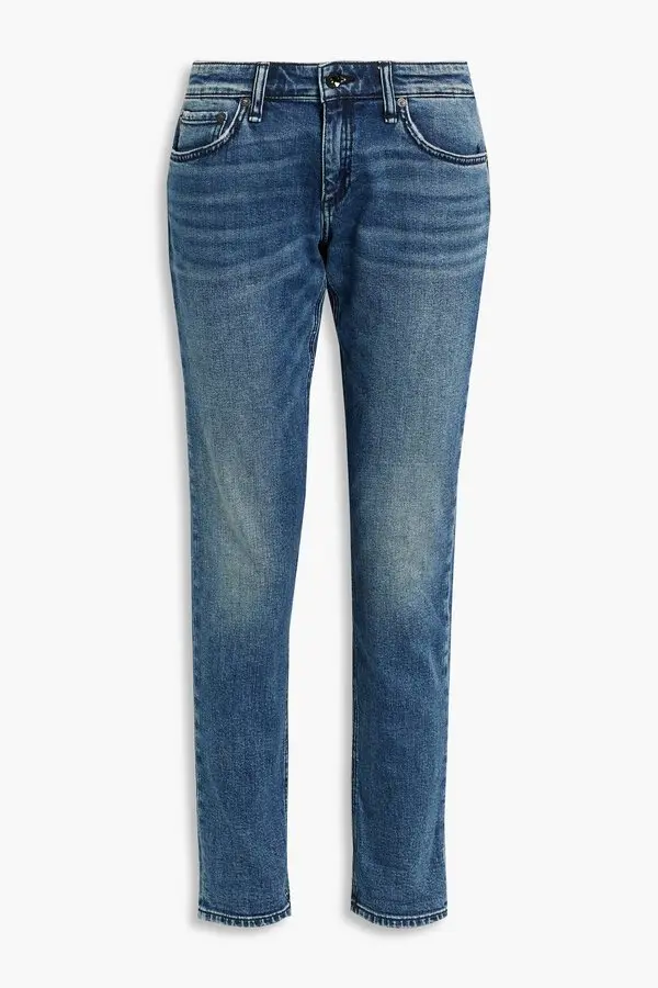 Rag & Bone Dre Low-rise Slim-leg Jeans
