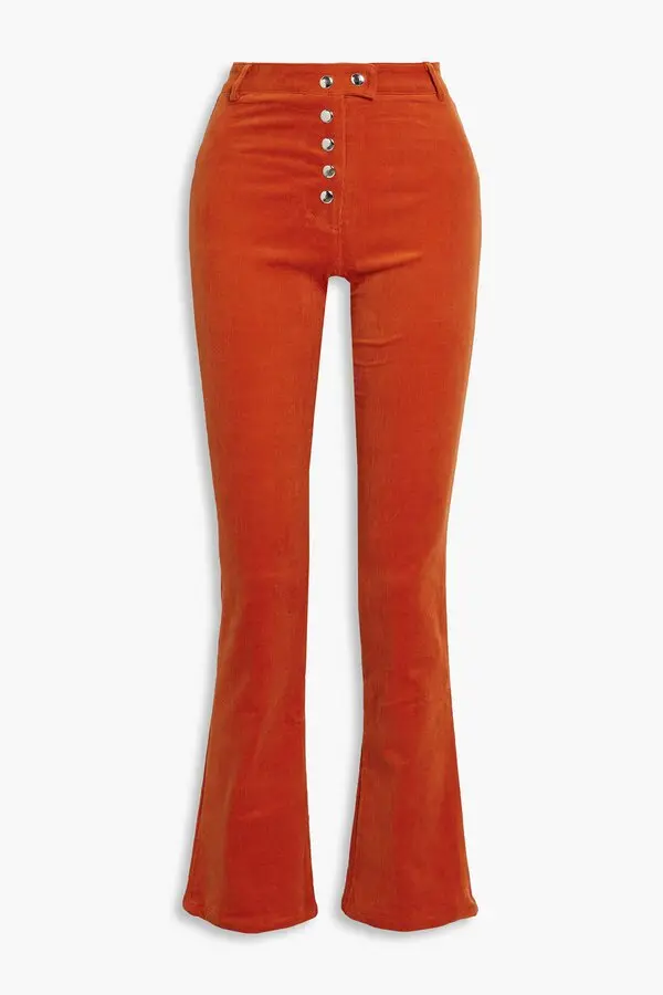 THE LINE BY K Cotton-blend Corduroy Bootcut Pants