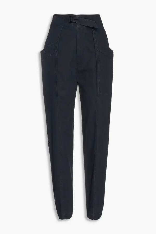 MARANT ETOILE Zilyae Tapered Pants - Charcoal