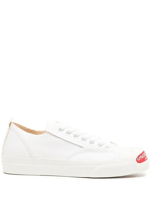 UNDERCOVERISM Logo-print Low-top Sneakers - White