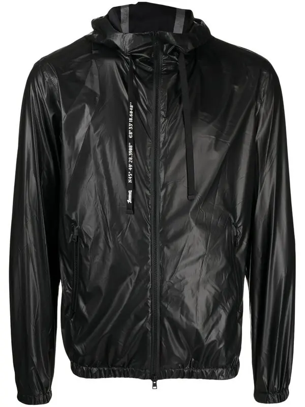 Herno Zip-fastening Hooded Jacket