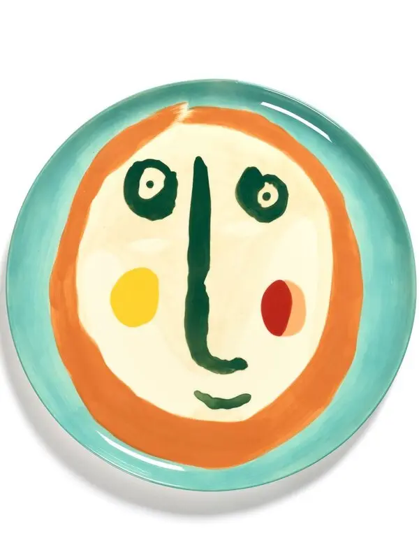 SERAX X Feast Face-print Serving Plate