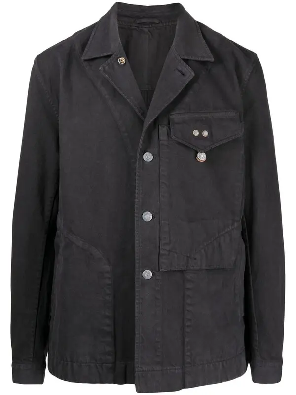 OBJECTS IV LIFE Chest-pocket Shirt Jacket