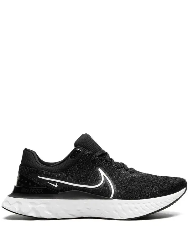Nike React Infinity Run Flyknit 3 Sneakers - Black