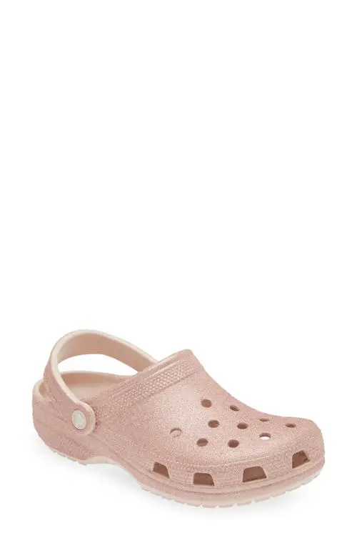 CROCS Classic Glitter Clog - Quartz Glitter