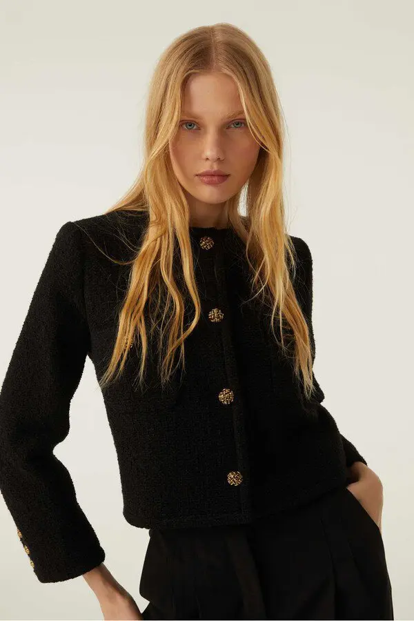 Ba&sh Merana Jacket - Black | Editorialist