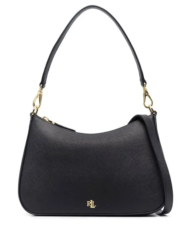 Ralph Lauren Medium Danni Shoulder Bag - Black