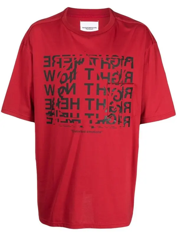TAKAHIROMIYASHITA THESOLOIST. Graphic-print Short-sleeved T-shirt