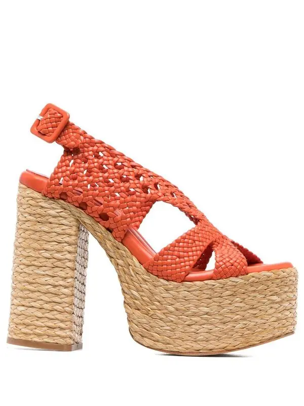 Paloma Berceló 140mm Open-toe Espadrilles
