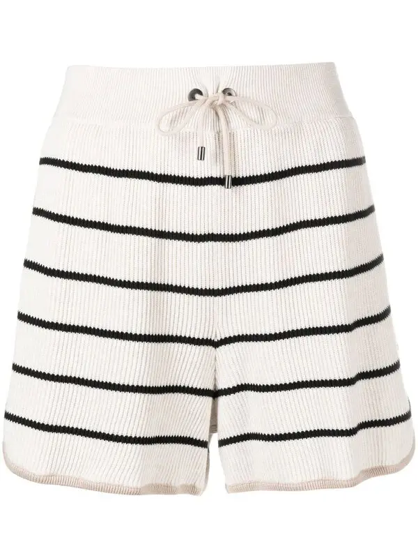 Brunello Cucinelli Striped Bermuda Shorts