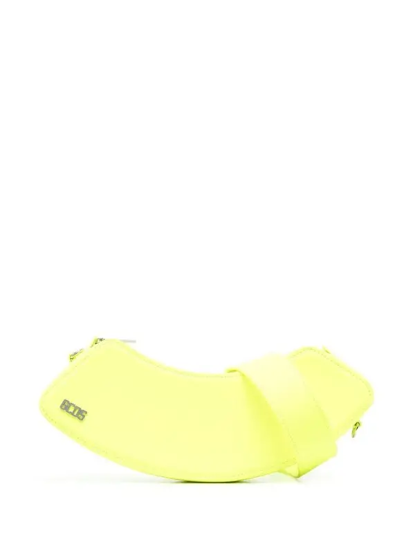 Gcds Comma Medium Shoulder Bag - Yellow