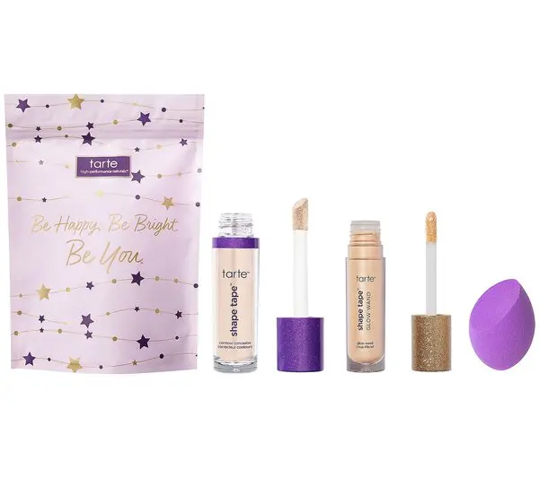 TARTE Super-size Shape Tape Complexion Trio With Bag