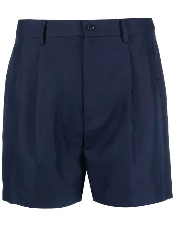 Ralph Lauren Pleated Silk Shorts