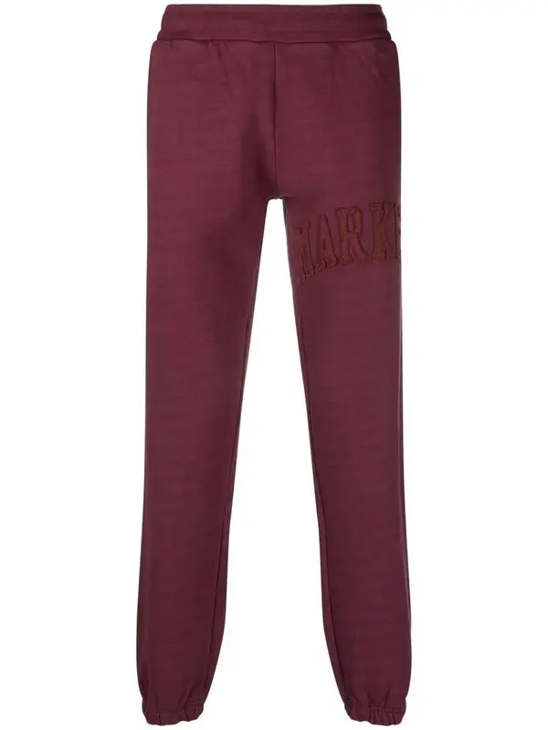 MARKET Logo-appliqué Track Pants - Red