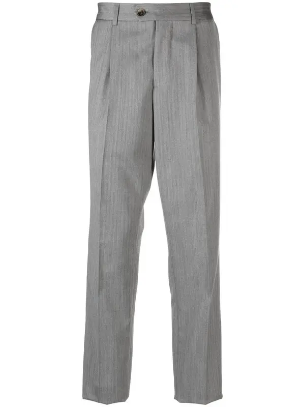 Brunello Cucinelli Virgin-wool Tailored Trousers