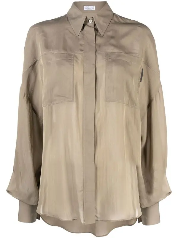 Brunello Cucinelli Long-sleeve Blouse
