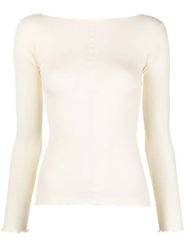 BASERANGE Scallop Edge Sweater
