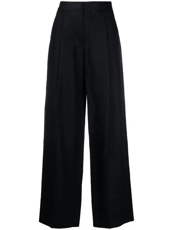 Chloé Pressed-crease Tailored Trousers