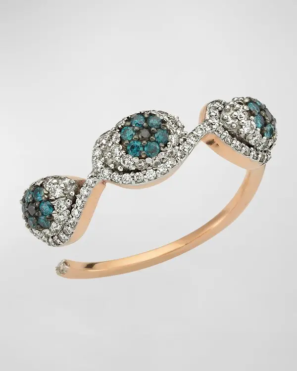 BEE GODDESS Triple Eye Ring