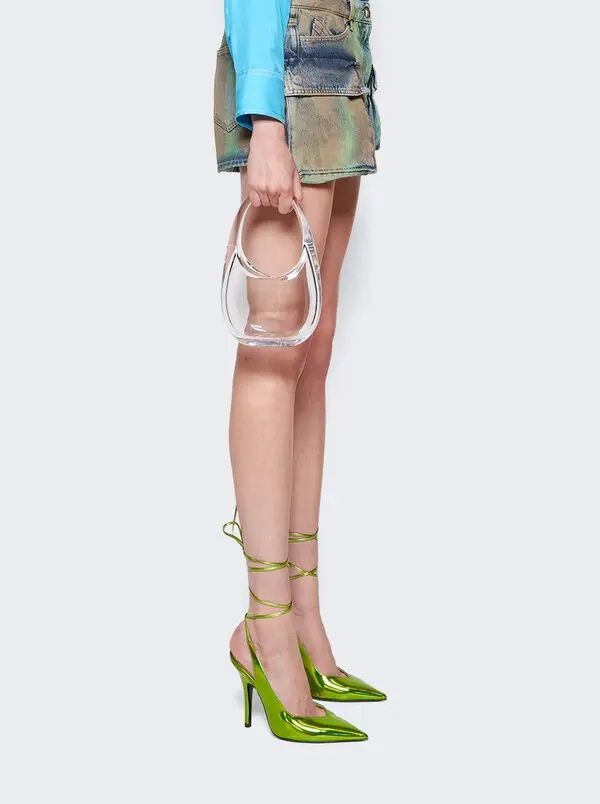 Coperni Glass Mini Swipe Bag - Clear