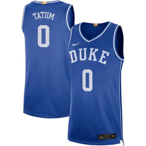 Nike Jayson Tatum Duke Blue Devils Limited Basketball Jersey - Royal ...