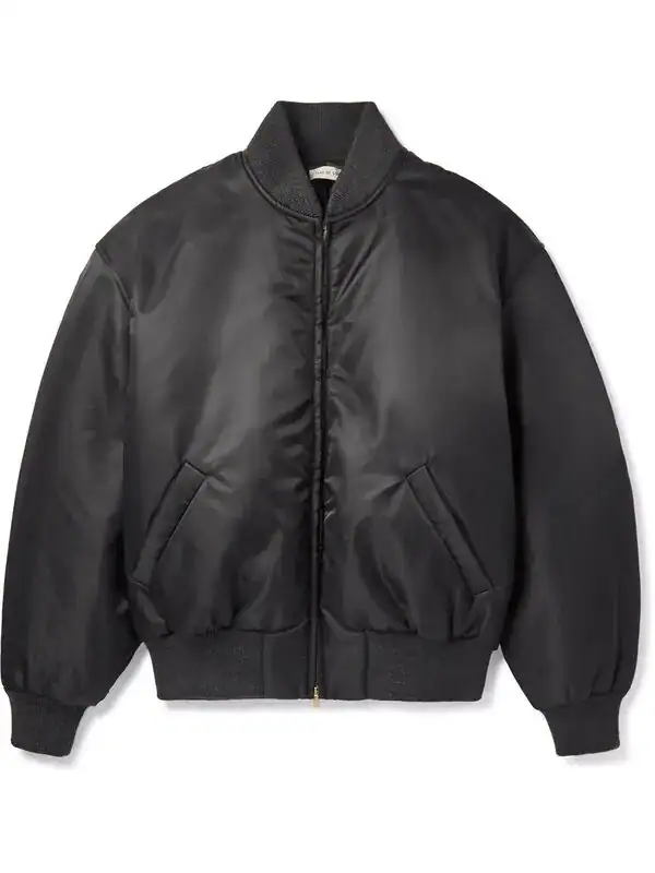 Fear Of God Eternal Shell Bomber Jacket - Black | Editorialist