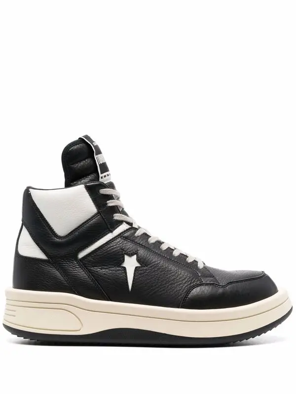 Rick Owens X Converse Turbowpn High-top Sneakers