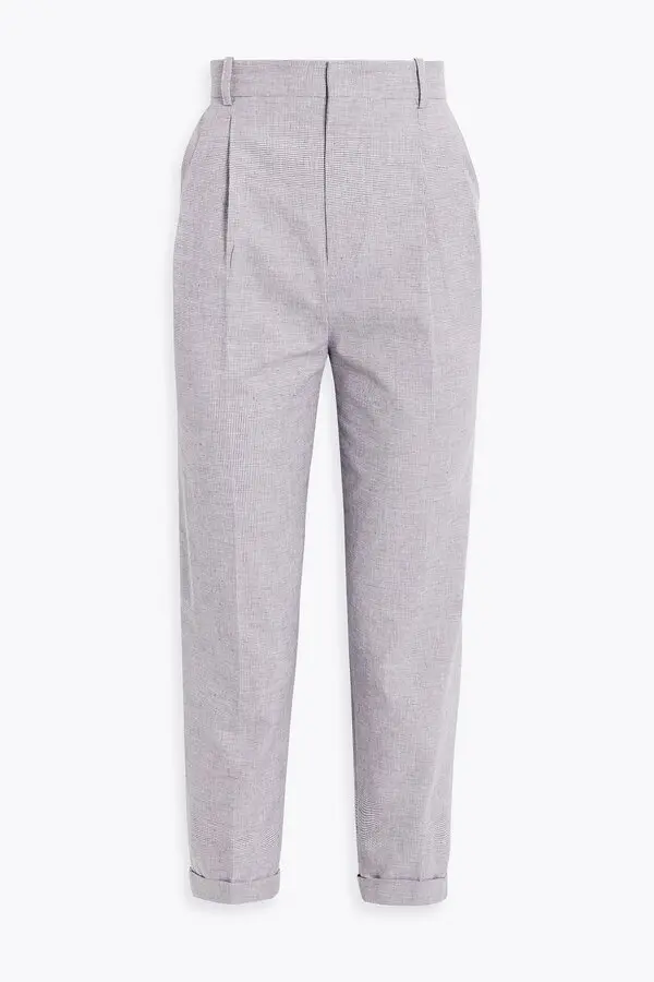 MARANT ETOILE Lowea Houndstooth Tapered Pants