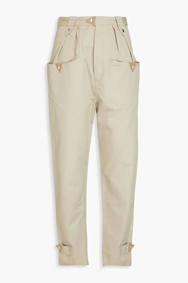MARANT ETOILE Pulcie Tapered Pants - Beige