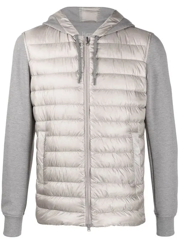 Herno Contrasting-sleeves Padded Jacket