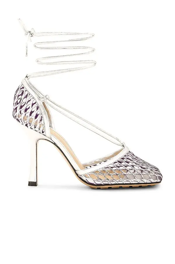 Bottega Veneta Stretch Lace Up Sandal