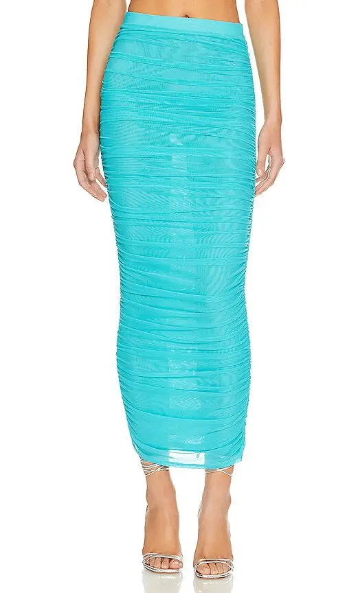 LOVERS AND FRIENDS Marine Maxi Skirt