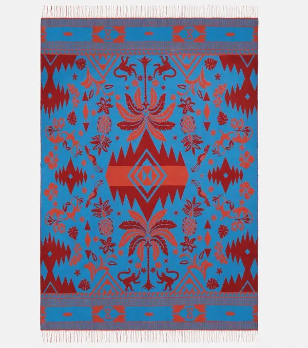Alanui Explosion Of Nature Summer Jacquard Throw