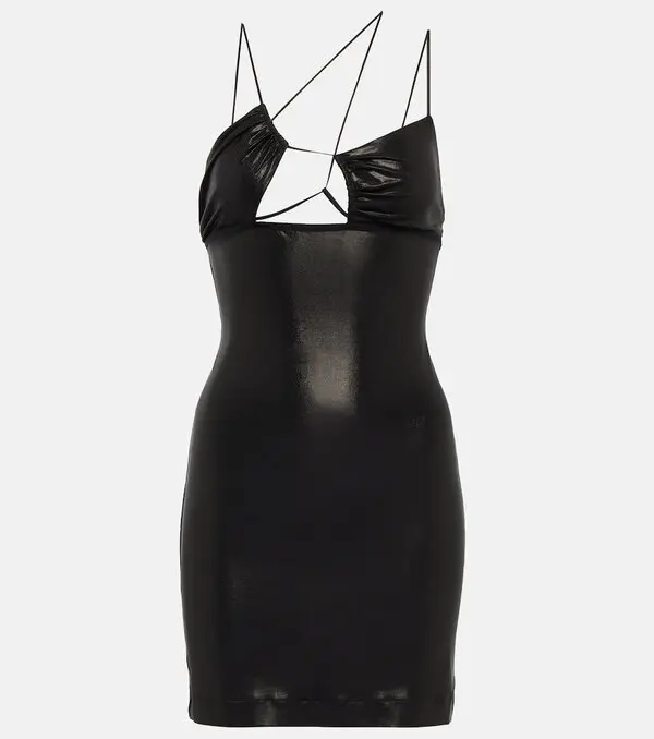 NENSI DOJAKA Cutout Mini Dress - Black