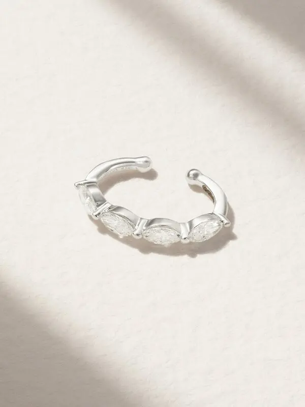 Shay 18-karat Diamond Ear Cuff - Gold