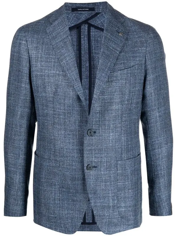 Tagliatore Single-breasted Wool Blazer