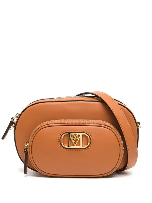 Mcm Mini Mode Travia Crossbody Bag - Brown