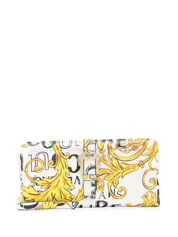 Versace All-over Baroque-print Wallet