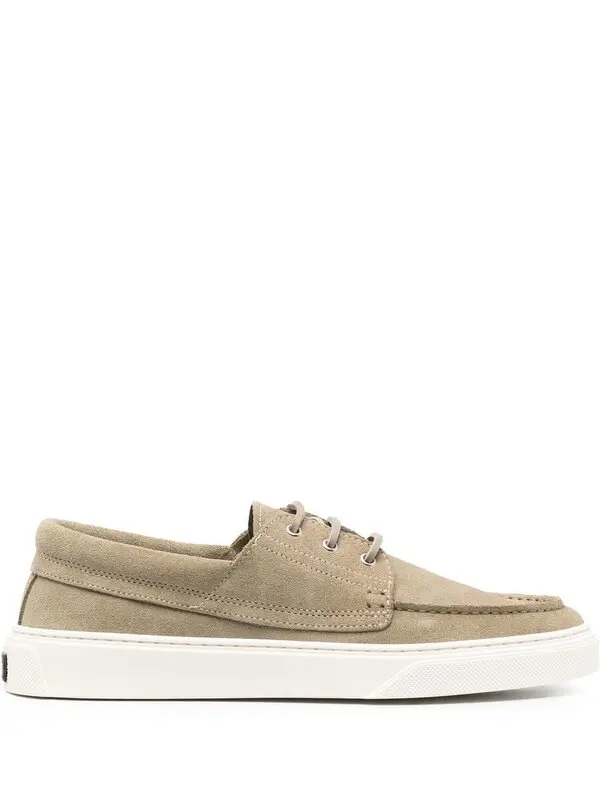 Woolrich Suede Boat Shoes