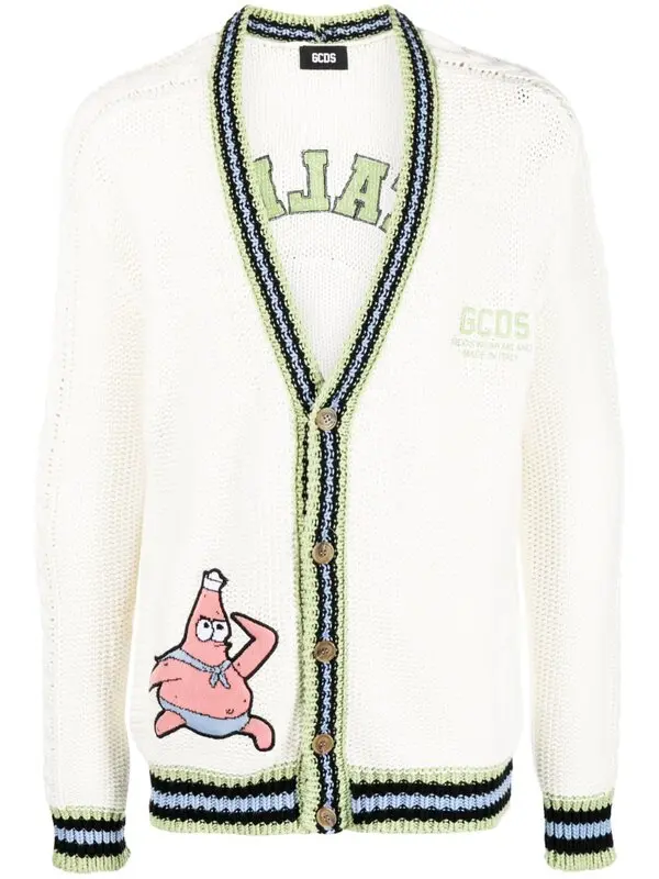 Gcds Spongebob Cardigan - White