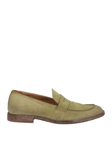 Moma Loafers In Leather - Sage Green