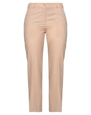 Agnona Straight-leg Wool Pants - Beige