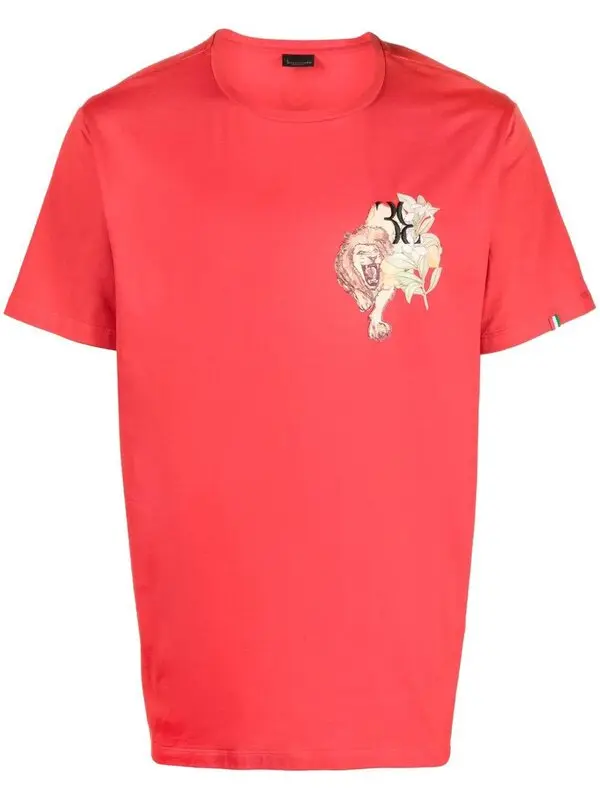 BILLIONAIRE Graphic-print Round-neck T-shirt